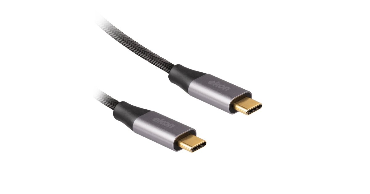Cavo USB-C 3.1 ricarica e dati | Ekon